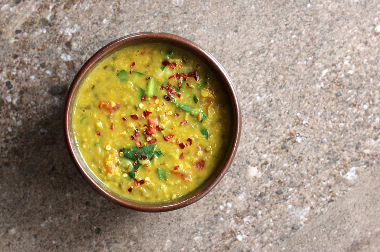 Lentil dal - Quite Good Food