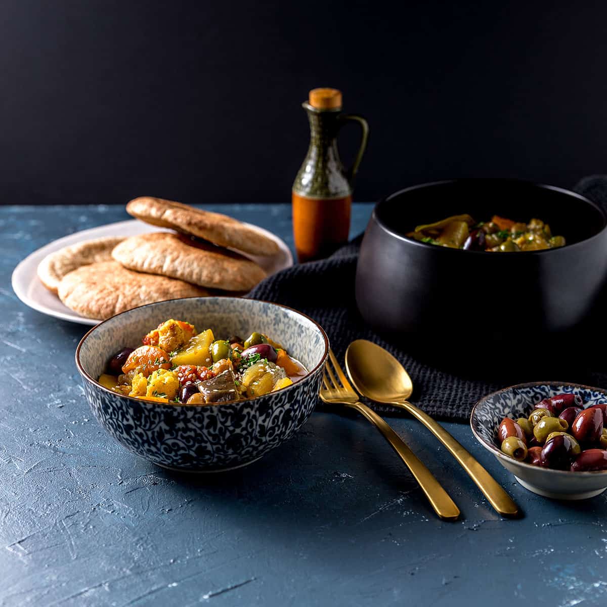 Vegetable and olive tagine - Quite Good Food